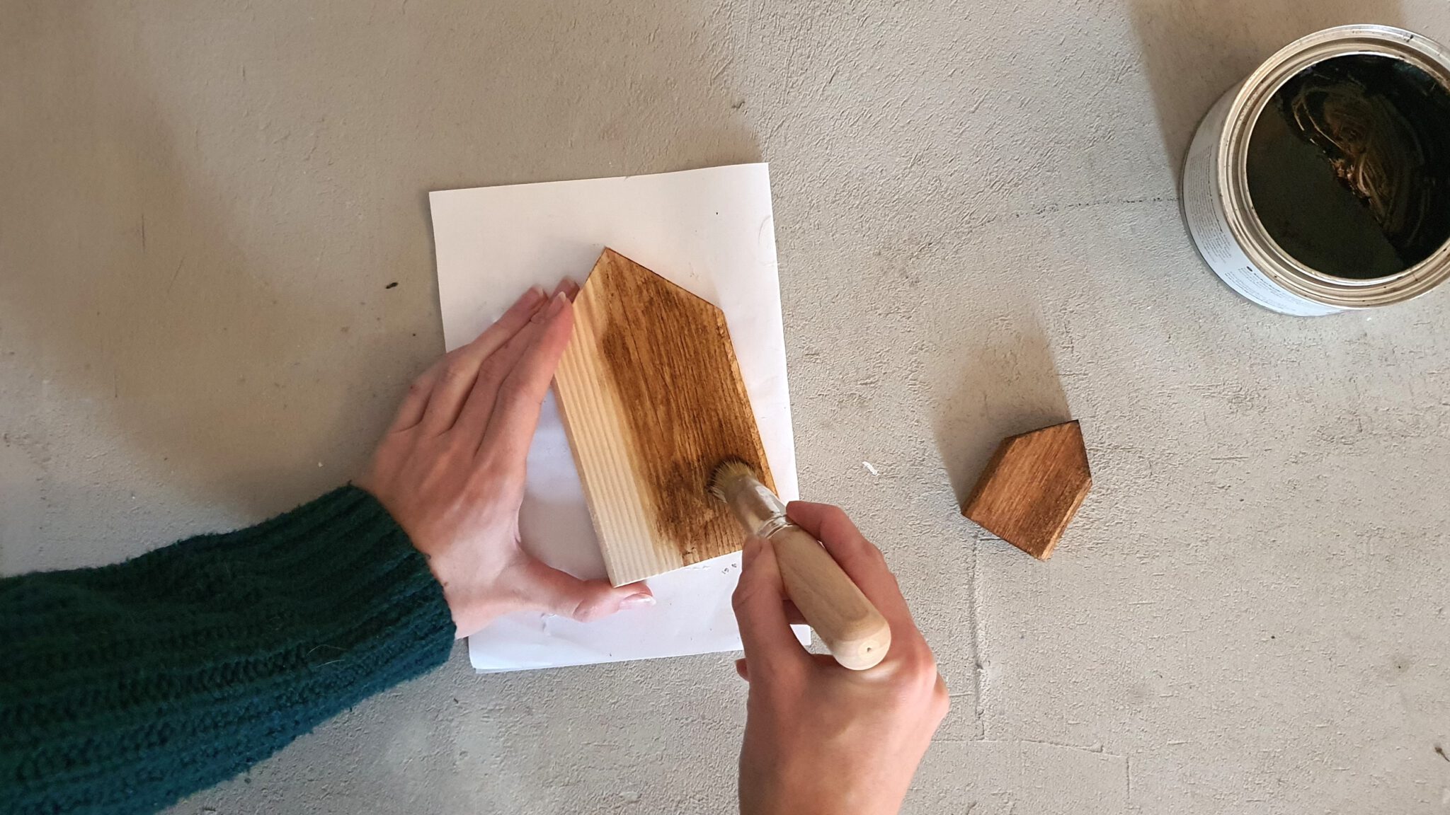 Einfache Holzhäuser basteln — Scandify Your Life