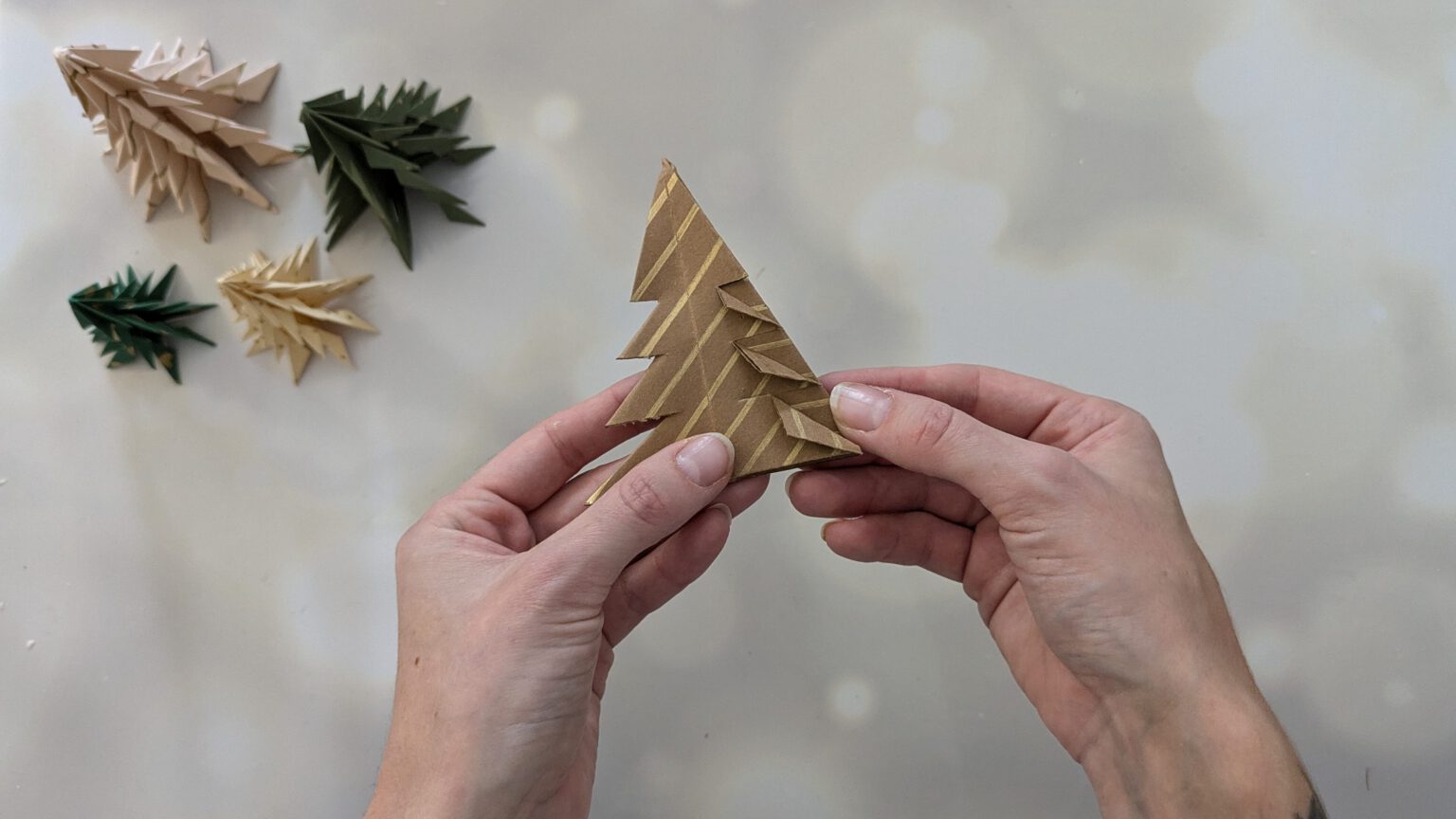 Tannenbaum Aus Papier Falten Scandify Your Life